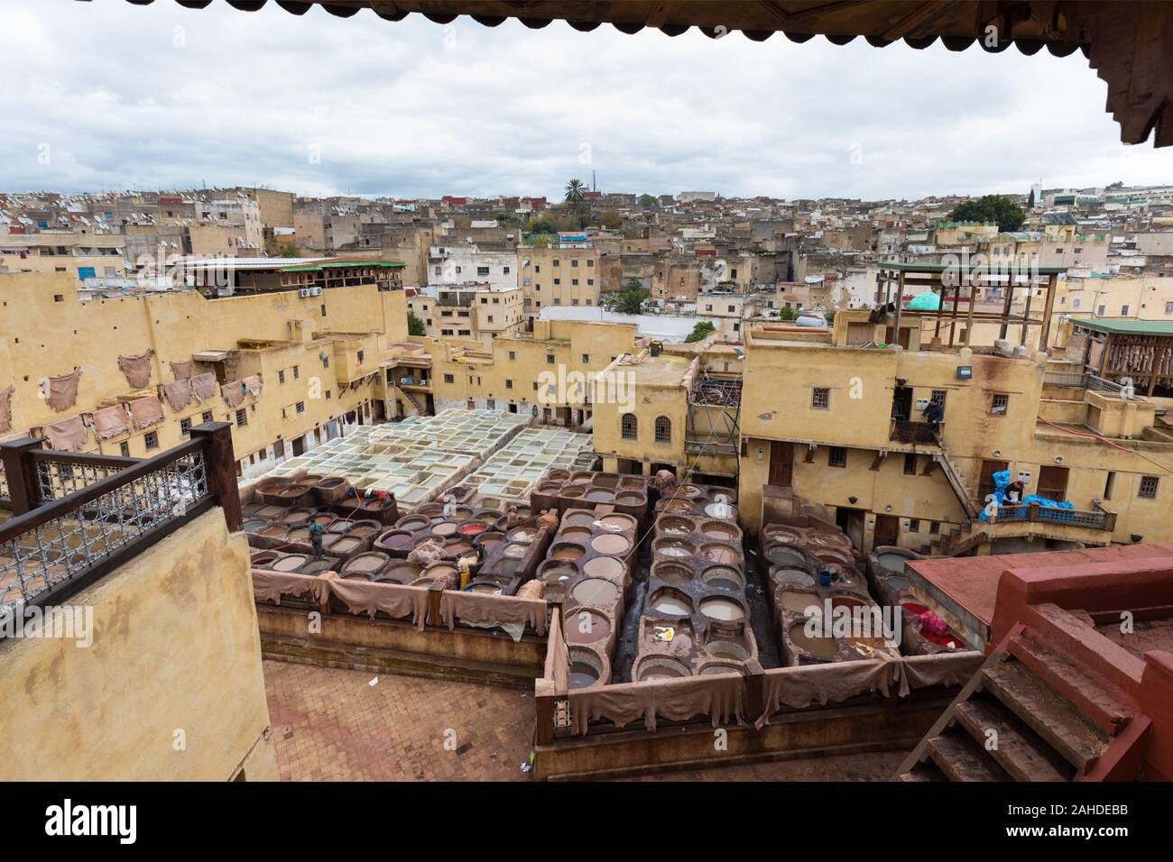 Fes is one of the imperial cities. Famous for its tanneries. The old ...