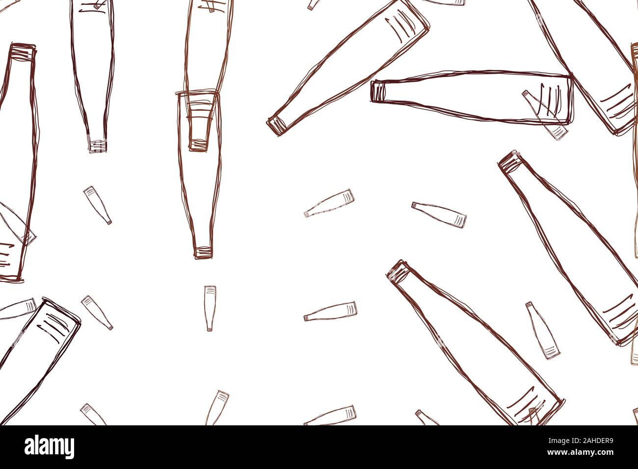 Background abstract bottle, hand drawn for design, graphic resource ...