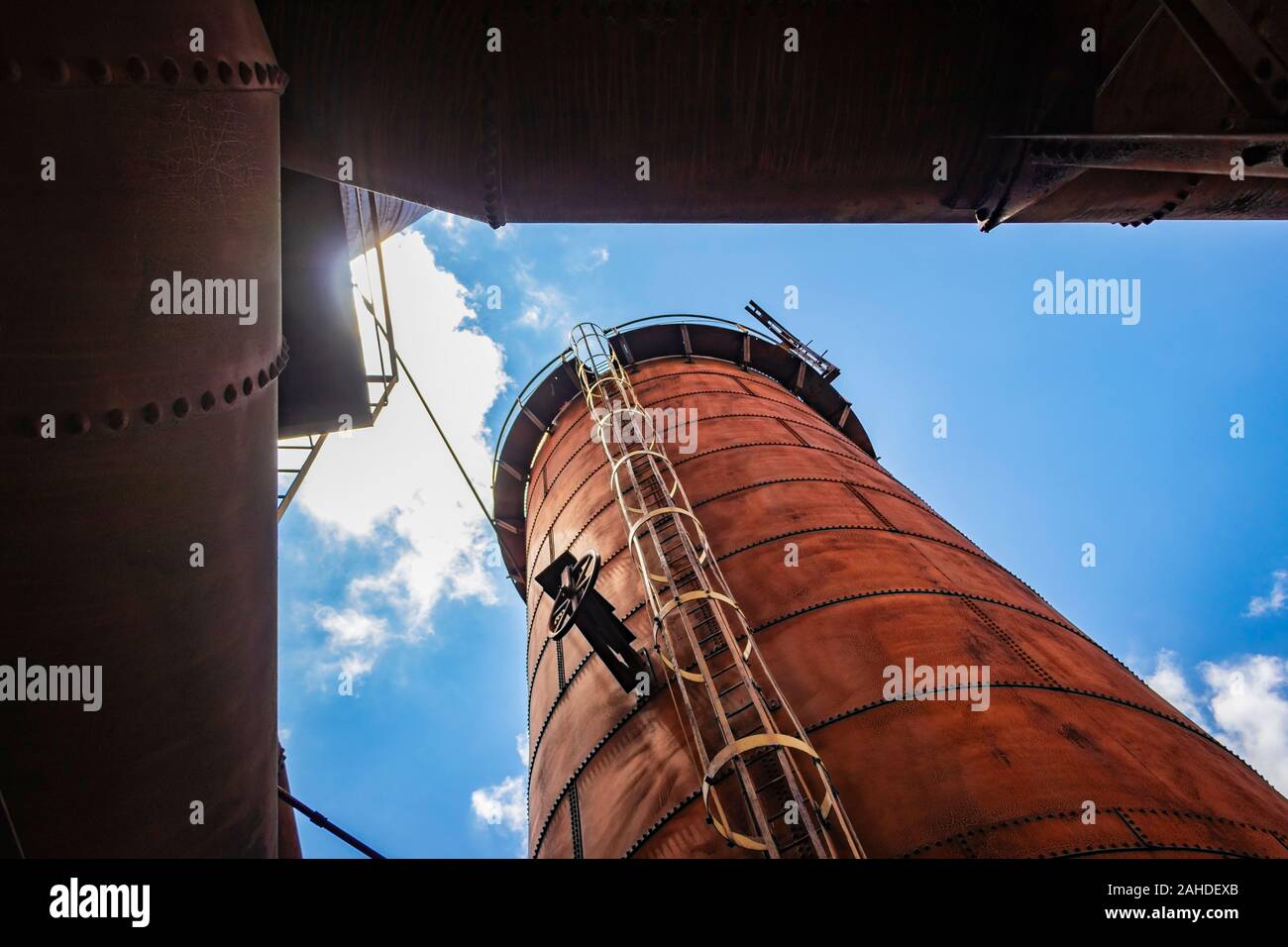 the Sloss Furnace in Birmingham Alabama Stock Photo - Alamy