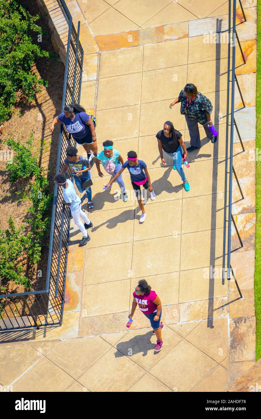 Aerial view people birmingham hi-res stock photography and images - Alamy