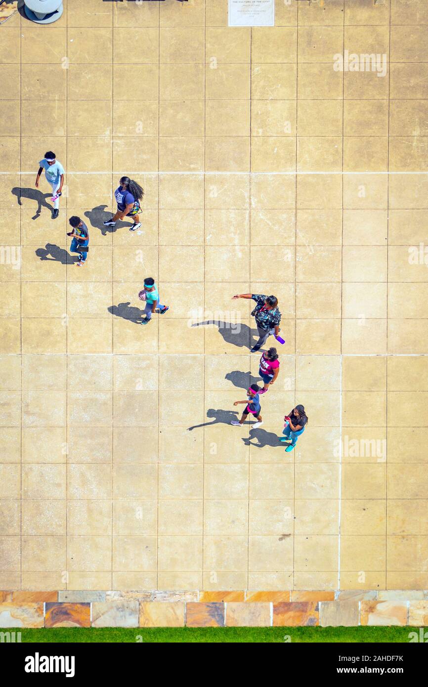 Aerial view people birmingham hi-res stock photography and images - Alamy