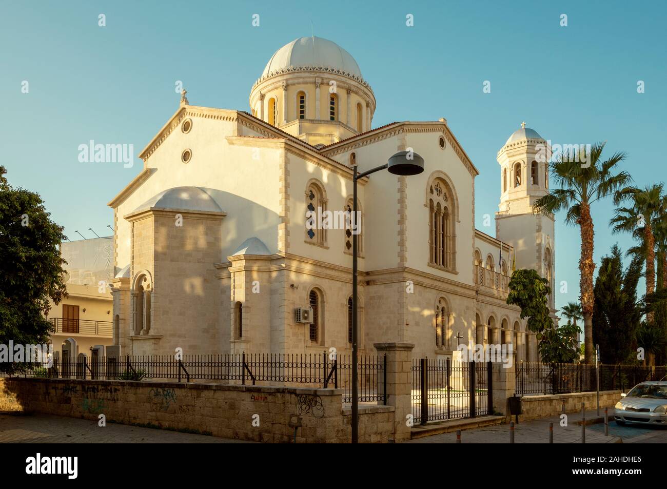 Old church in Limassol, Cyprus Stock Photo - Alamy