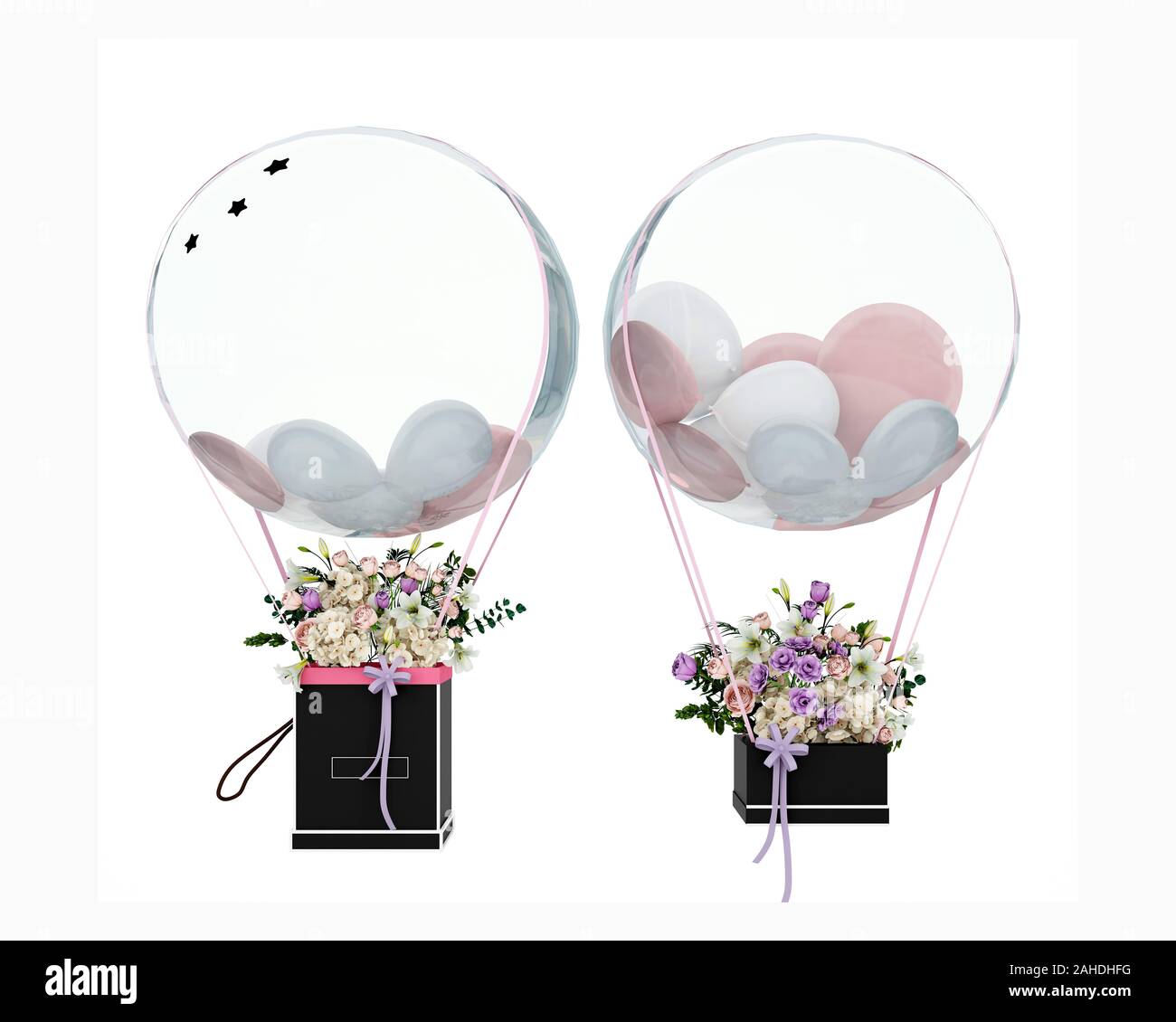 Decoration room birthday celebration Cut Out Stock Images & Pictures ...