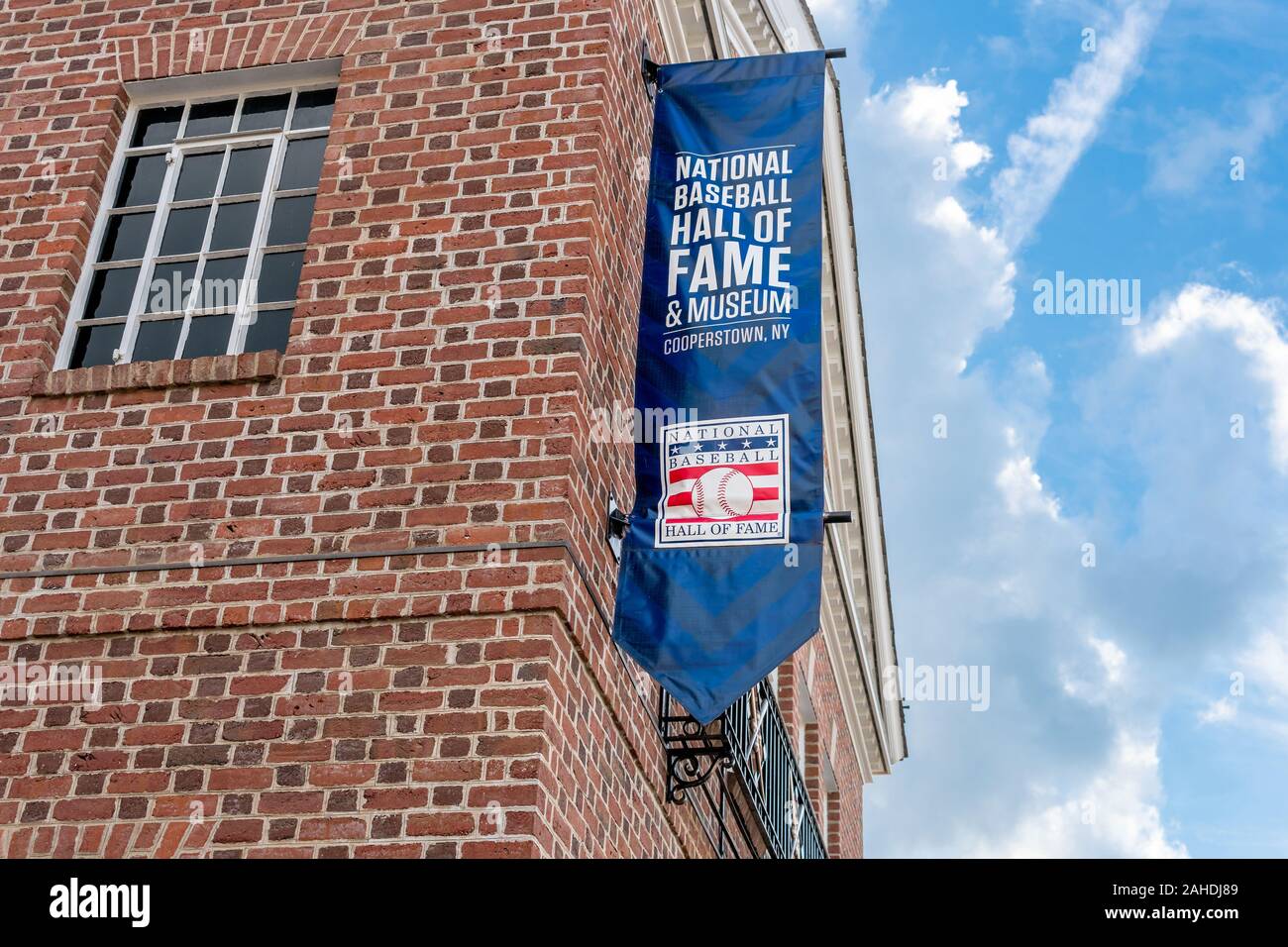 COOPERSTOWN, NY/USA - SEPTEMBER 28, 2019: National Baseball Hall of ...