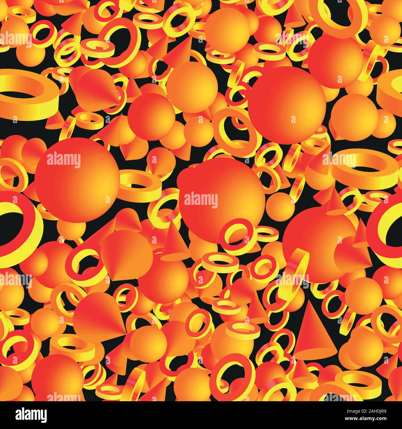 Golden rings pattern hi-res stock photography and images - Alamy