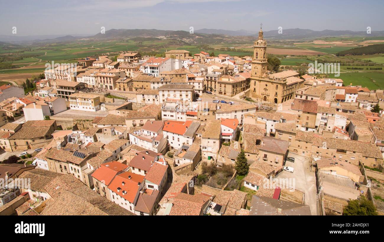 Mendigorria is a beautiful village in Navarre province, Spain Stock ...