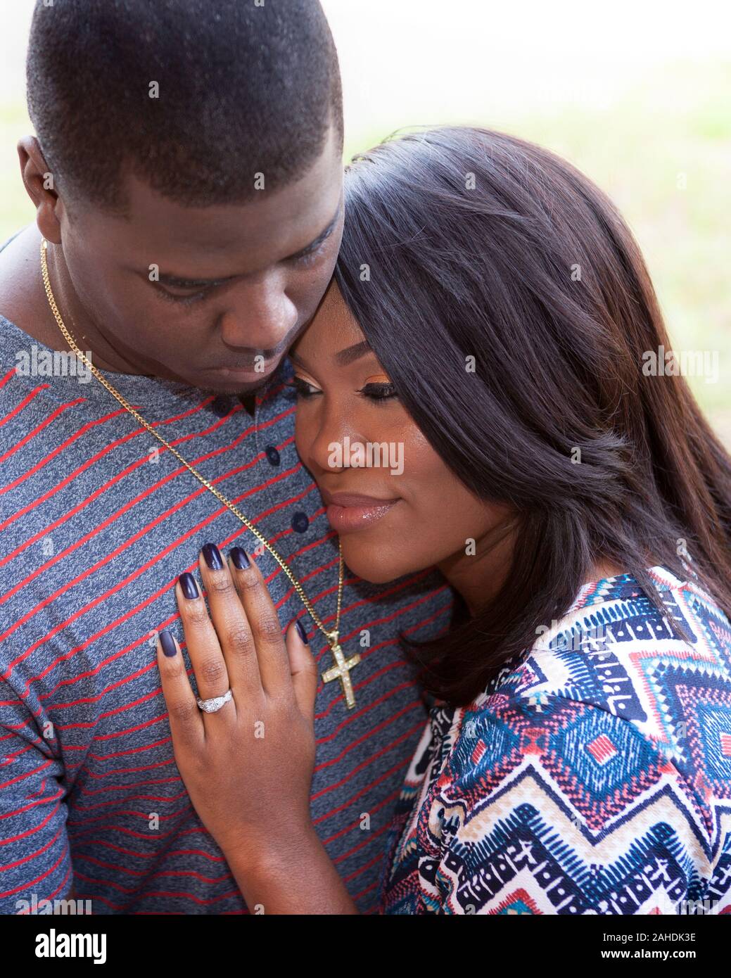 African american couple man hi-res stock photography and images - Alamy