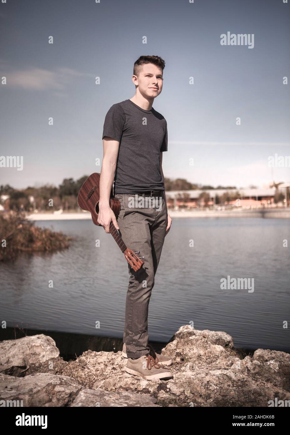 Guy instrument hi-res stock photography and images - Alamy