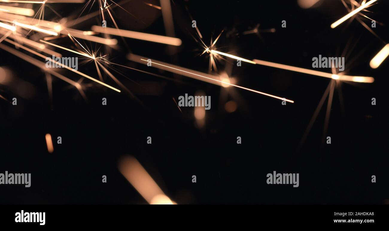 Sparkling fiery sparks festive fireworks hi-res stock photography and ...