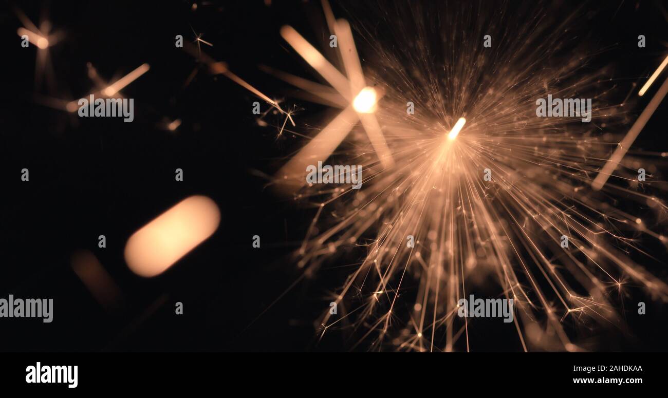 Sparkling fiery sparks festive fireworks hi-res stock photography and ...