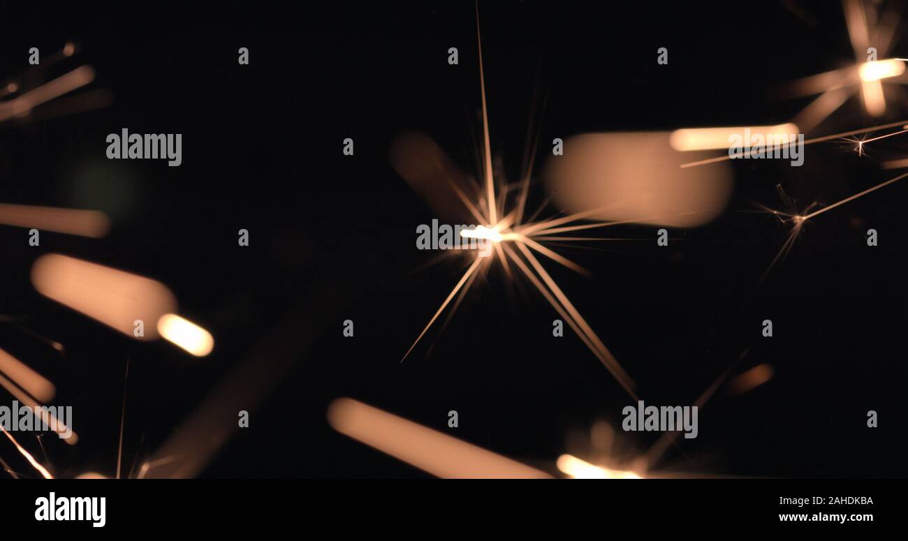 Sparkling fiery sparks festive fireworks hi-res stock photography and ...