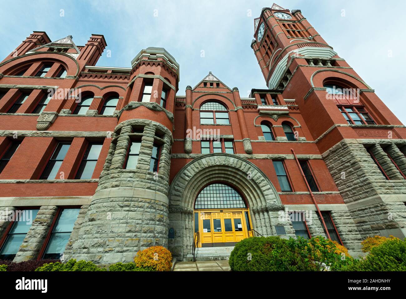 Port Townsend, Washington - April 27, 2014: The Entrance at the Front ...