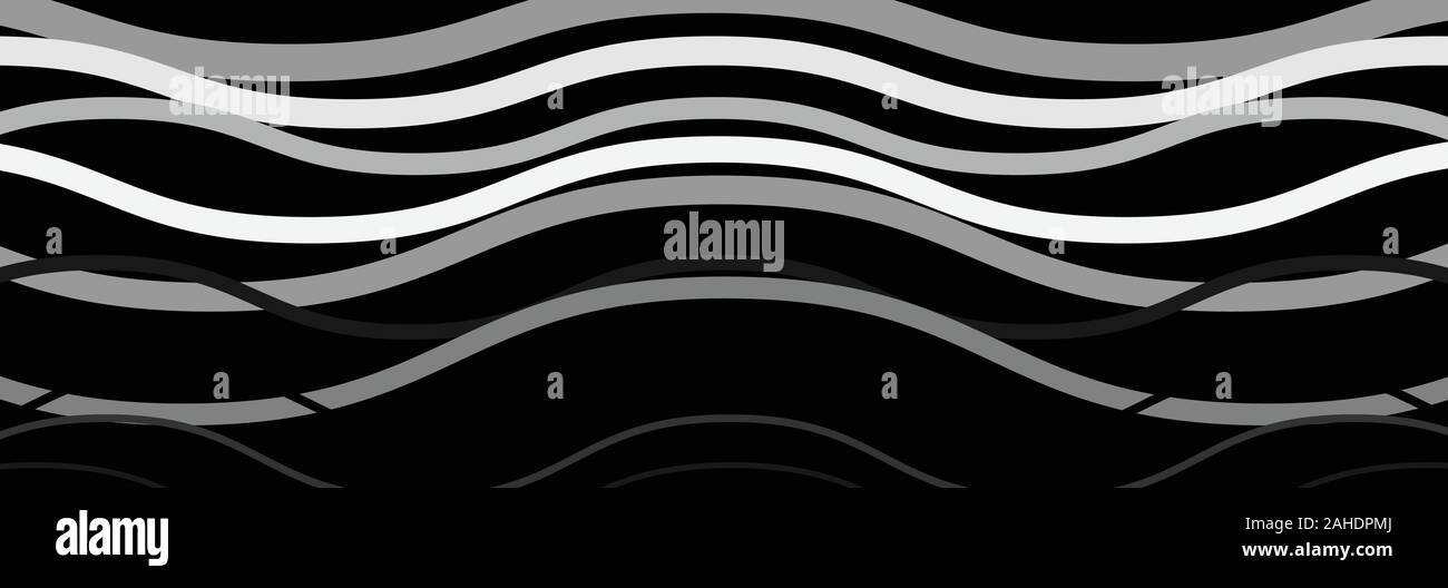 Random wavy, zig-zag lines abstract art texture, background. Sinuous ...