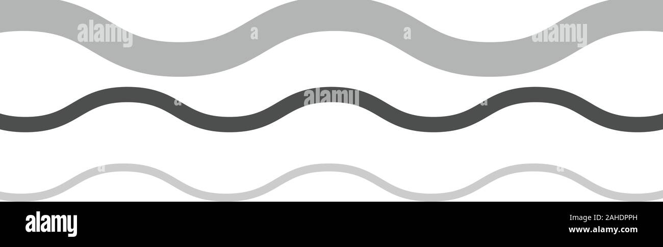 Random wavy, zig-zag lines abstract art texture, background. Sinuous ...