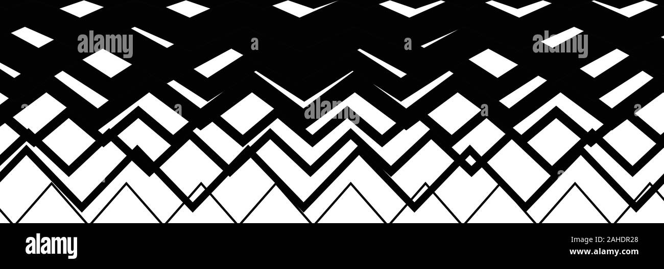 Random wavy, zig-zag lines abstract art texture, background. Sinuous ...