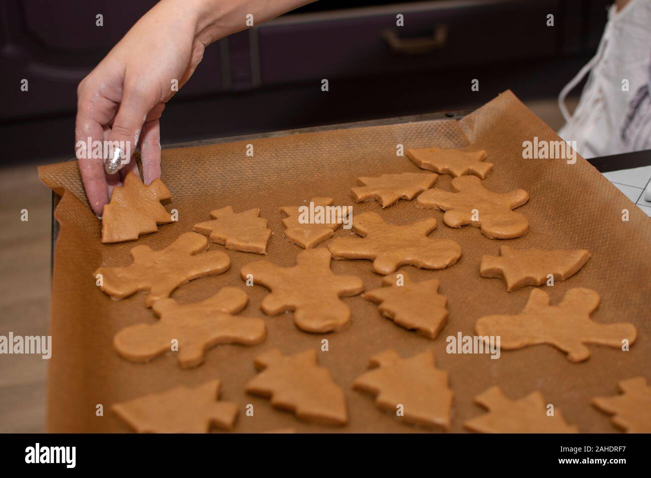 Spread On Baking Sheet High Resolution Stock Photography and Images - Alamy