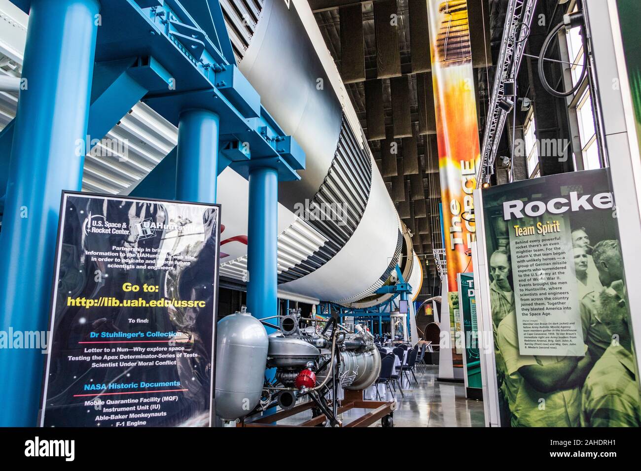 Davidson Center for Space Exploration buidling, built to house Saturn V ...