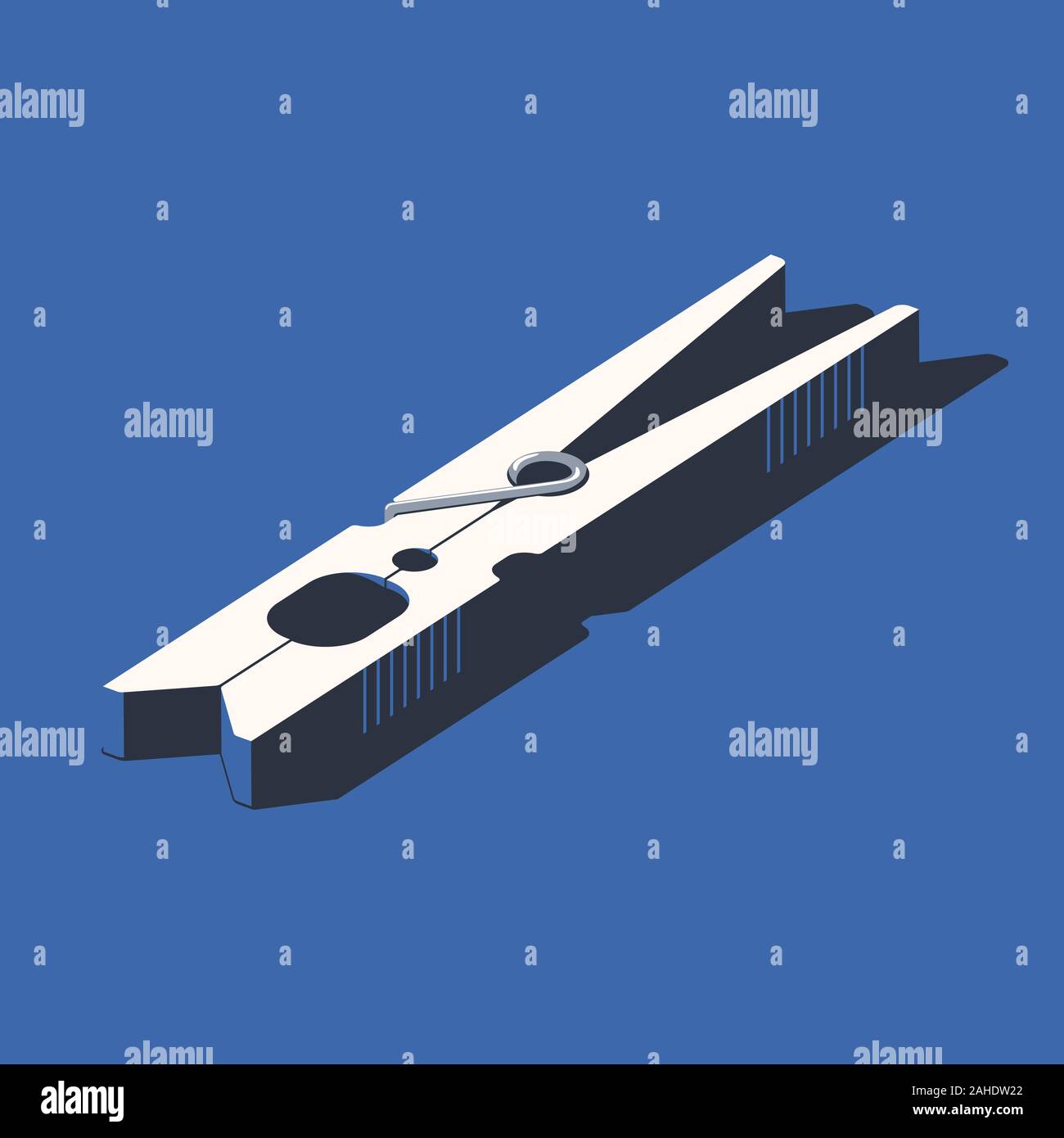 Leader concept on white Stock Vector Images - Alamy