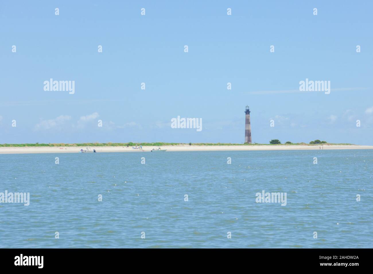 The Morris Island lighthouse is an iconic landmark on the South ...