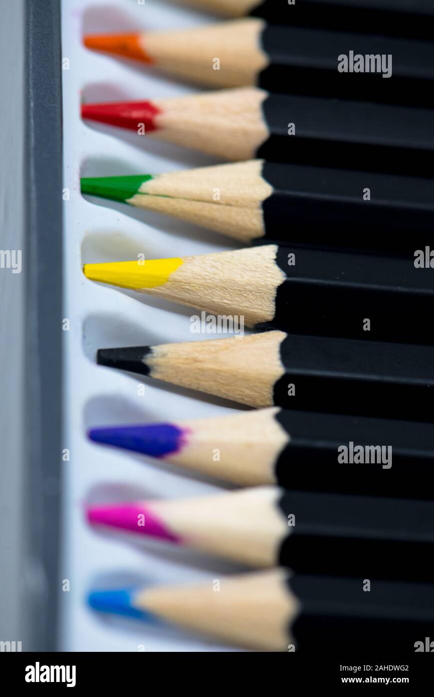 Brunel Franlkin 50 artist watercolour Sketching pencil set Stock Photo ...