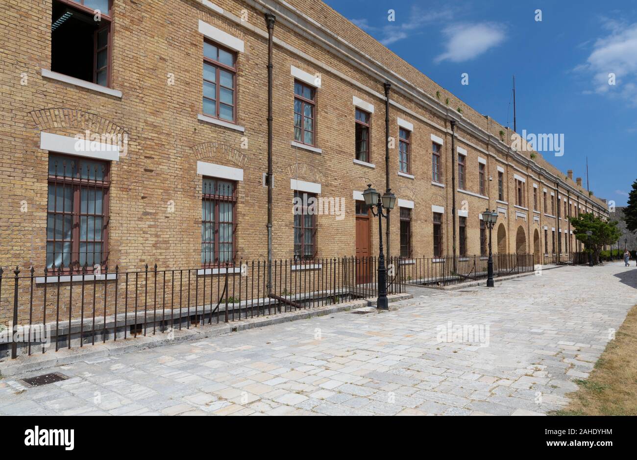 The largest building in Corfu's Old fortress now houses the Corfu ...