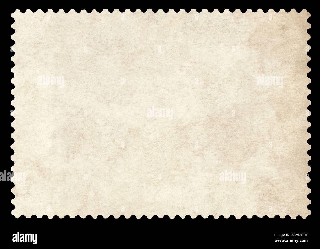 Blank postage stamp - Isolated on White (Clipping path included Stock ...