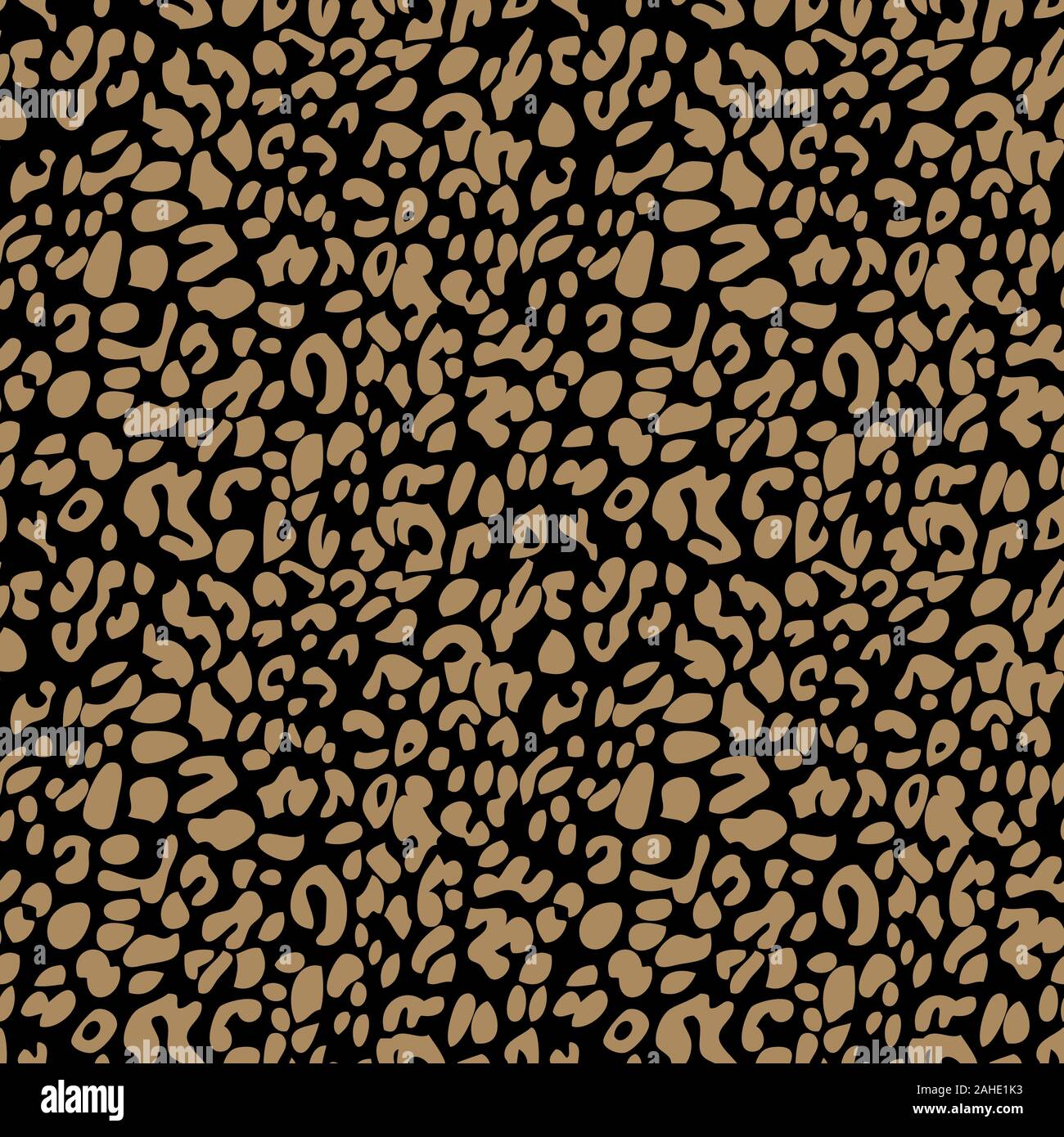 Leopard print seamless repeat pattern background Stock Photo - Alamy
