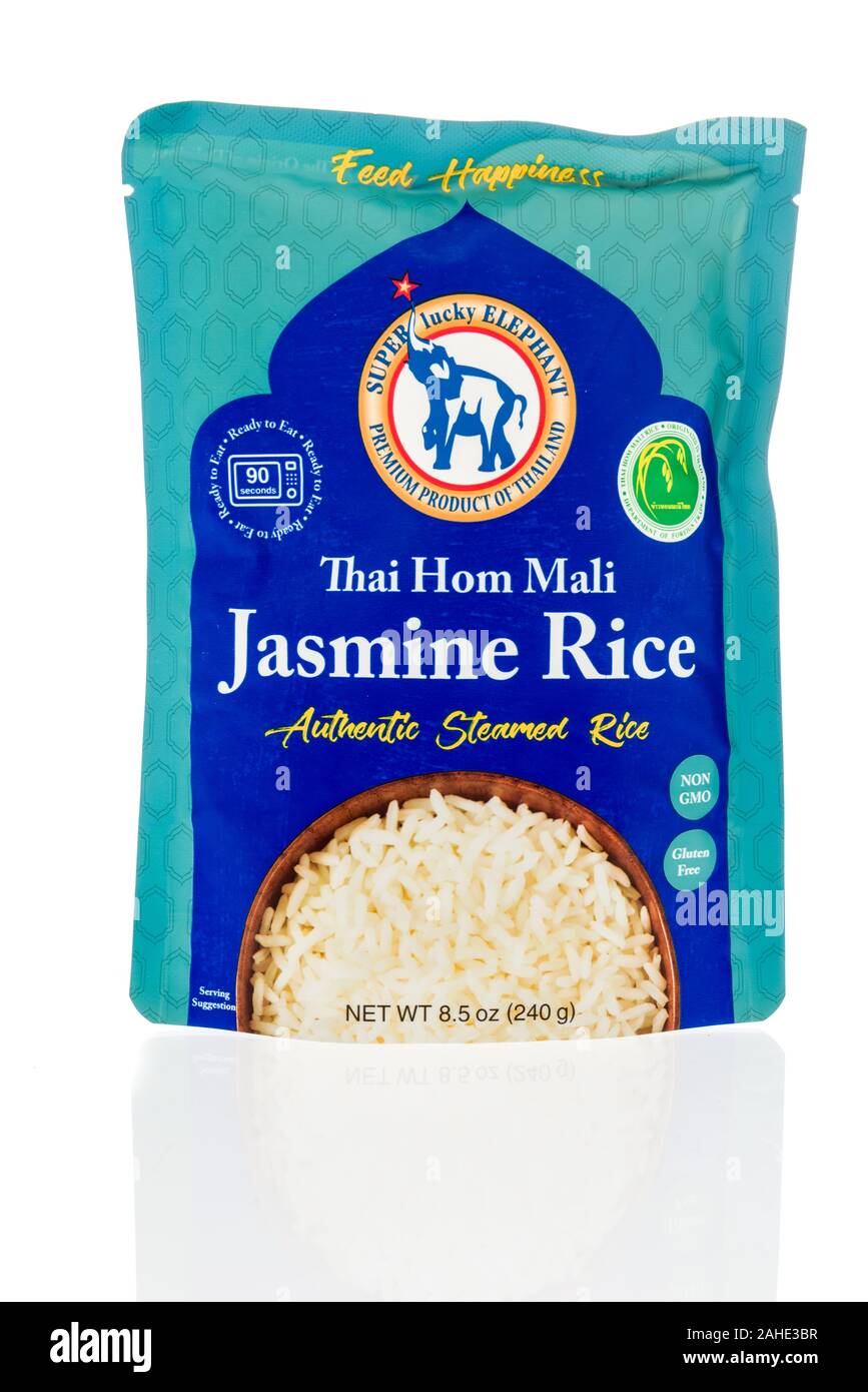 Thai hom mali jasmine rice hi-res stock photography and images - Alamy