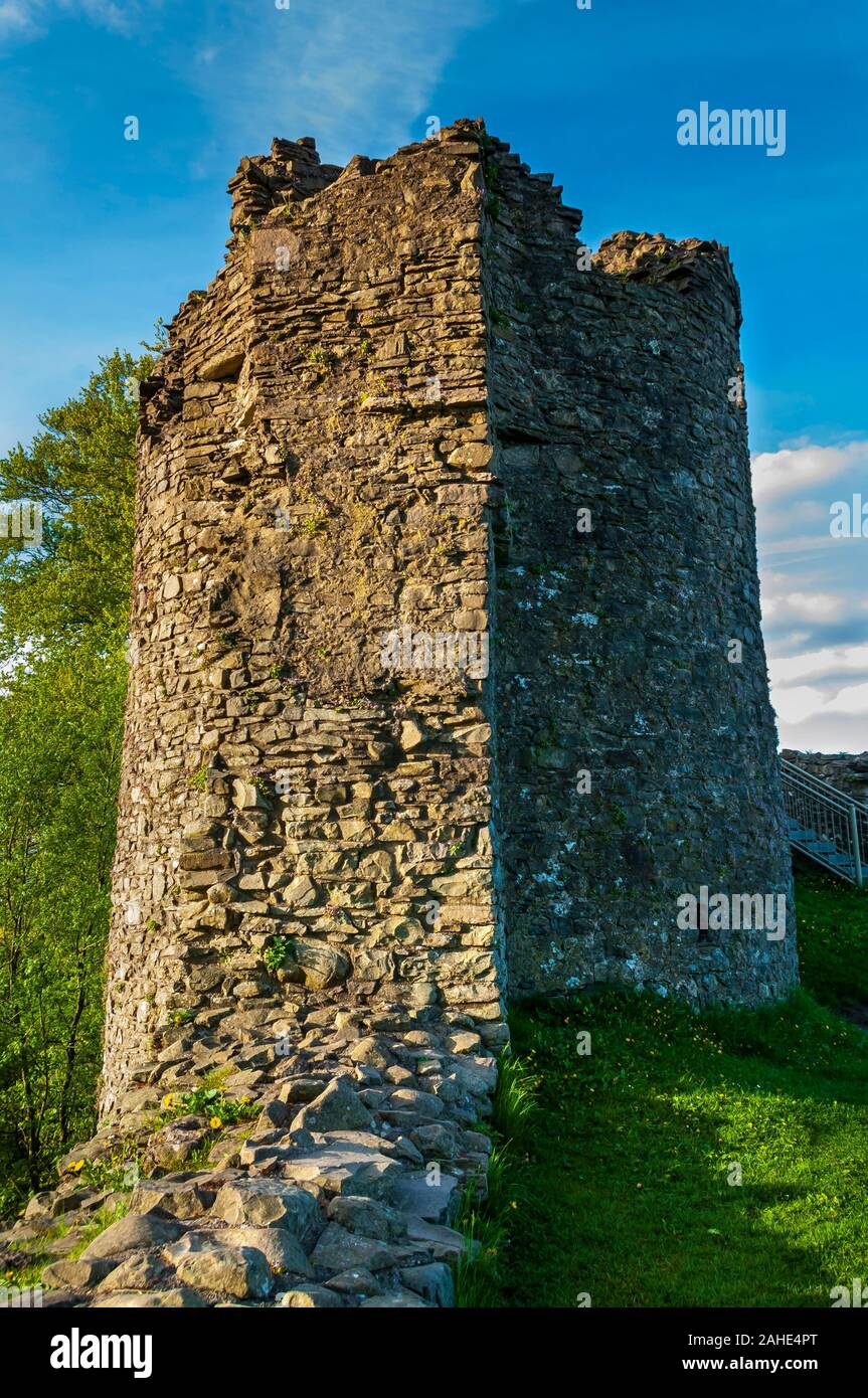 Ruins ancient tower amidst hi-res stock photography and images - Alamy