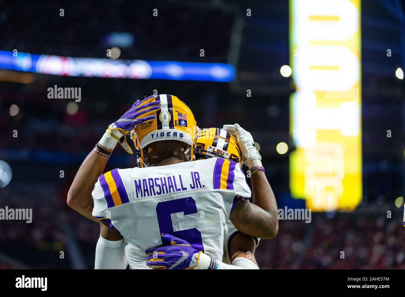 December 28, 2019: LSU Tigers wide receiver Terrace Marshall Jr. (6 ...