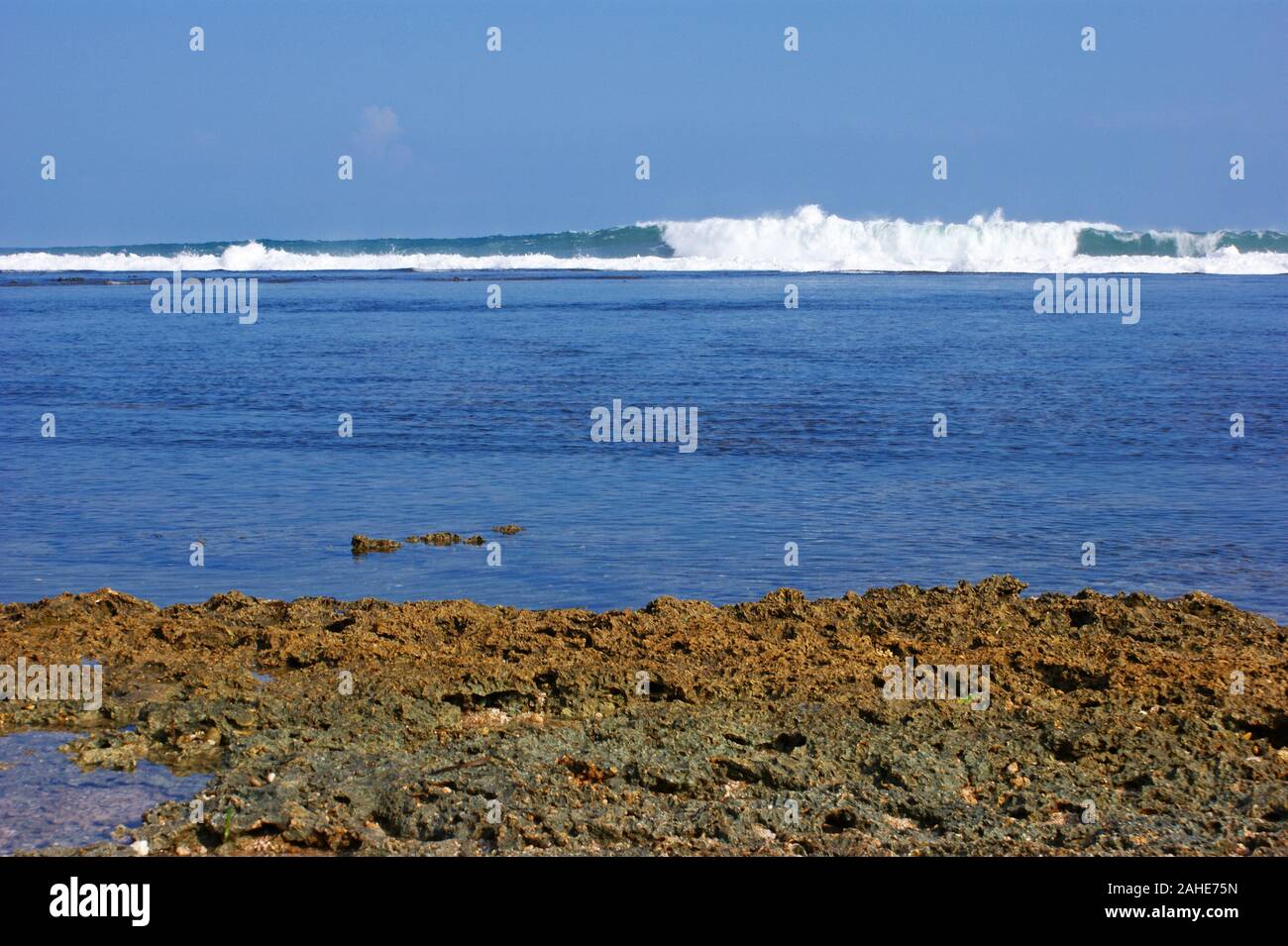 Pantai Sayang Heulang Beach, Pameungpeuk, Garut, West Java, Indonesia ...