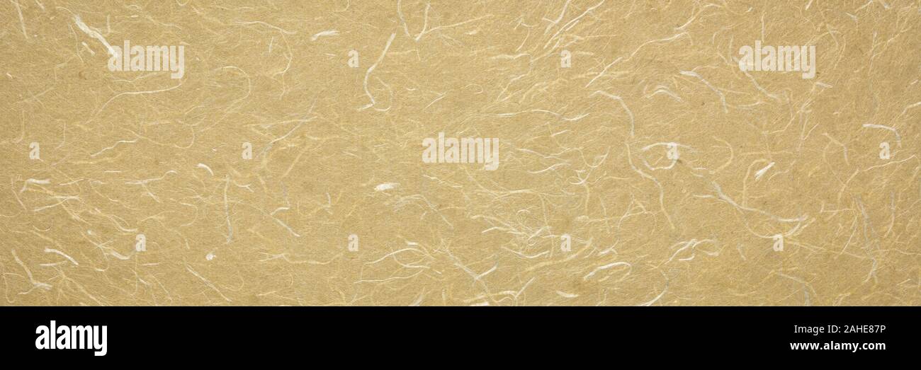 background and texture of handmade Indian paper created from recycled ...