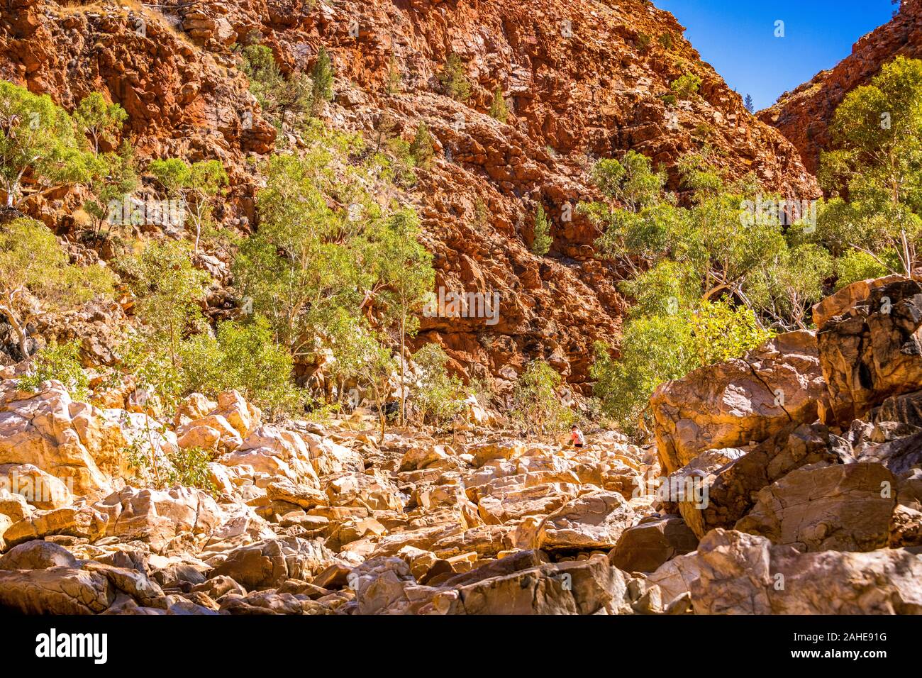 Redbank Gorge is a gap in the West MacDonnell Ranges in the Northern ...