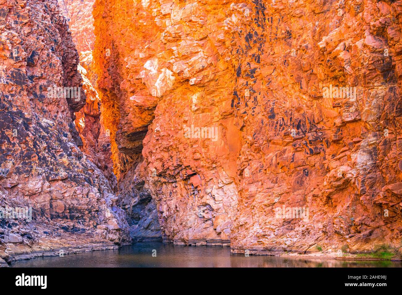 Redbank Gorge is a gap in the West MacDonnell Ranges in the Northern ...