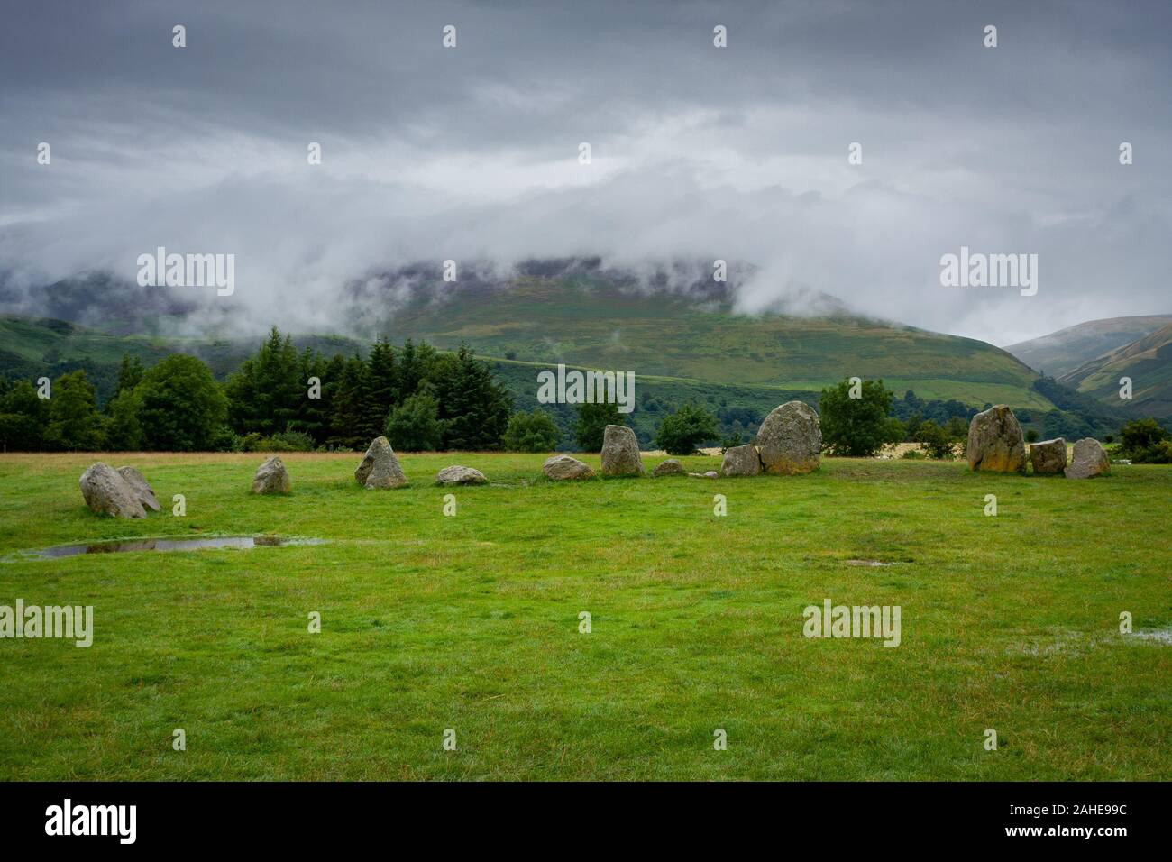 Castlerigg Stone Circle, Lake District, United Kingdom Stock Photo - Alamy