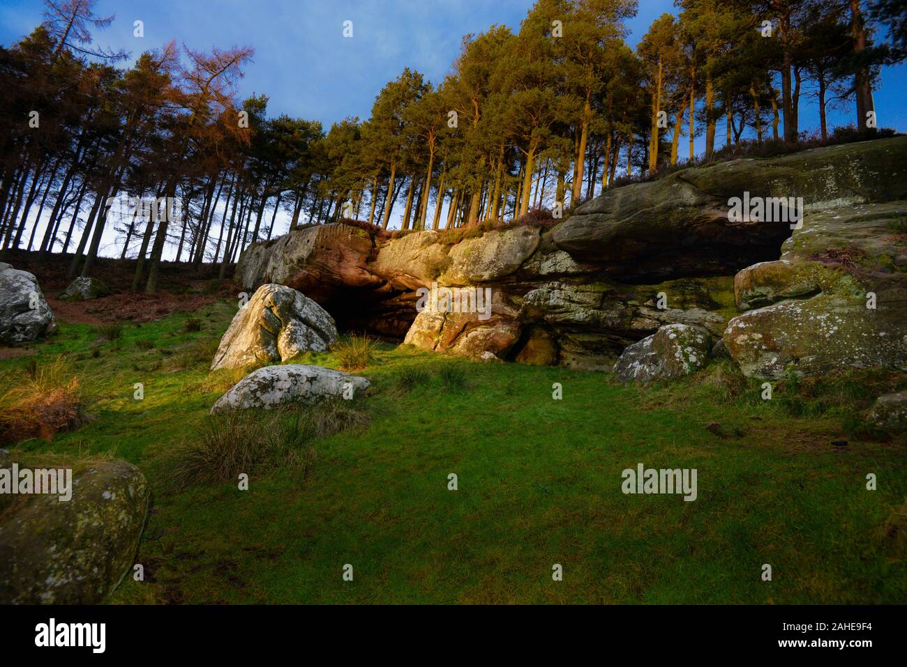 St cuthbert cave hi-res stock photography and images - Alamy