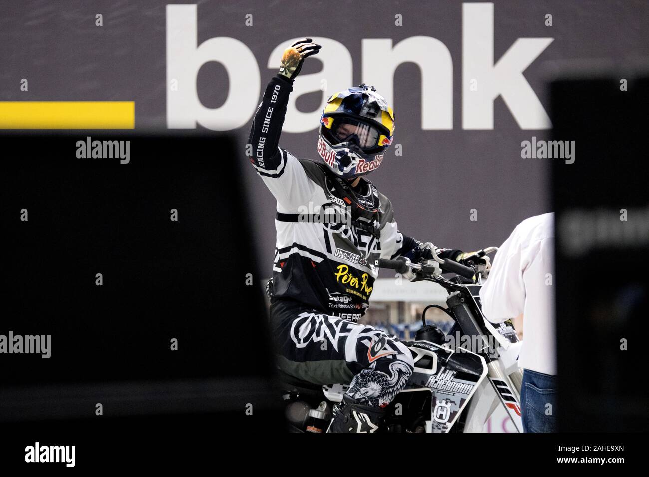 Gijon, Spain. 28th December, 2019. Freestyle motocross rider Luc ...