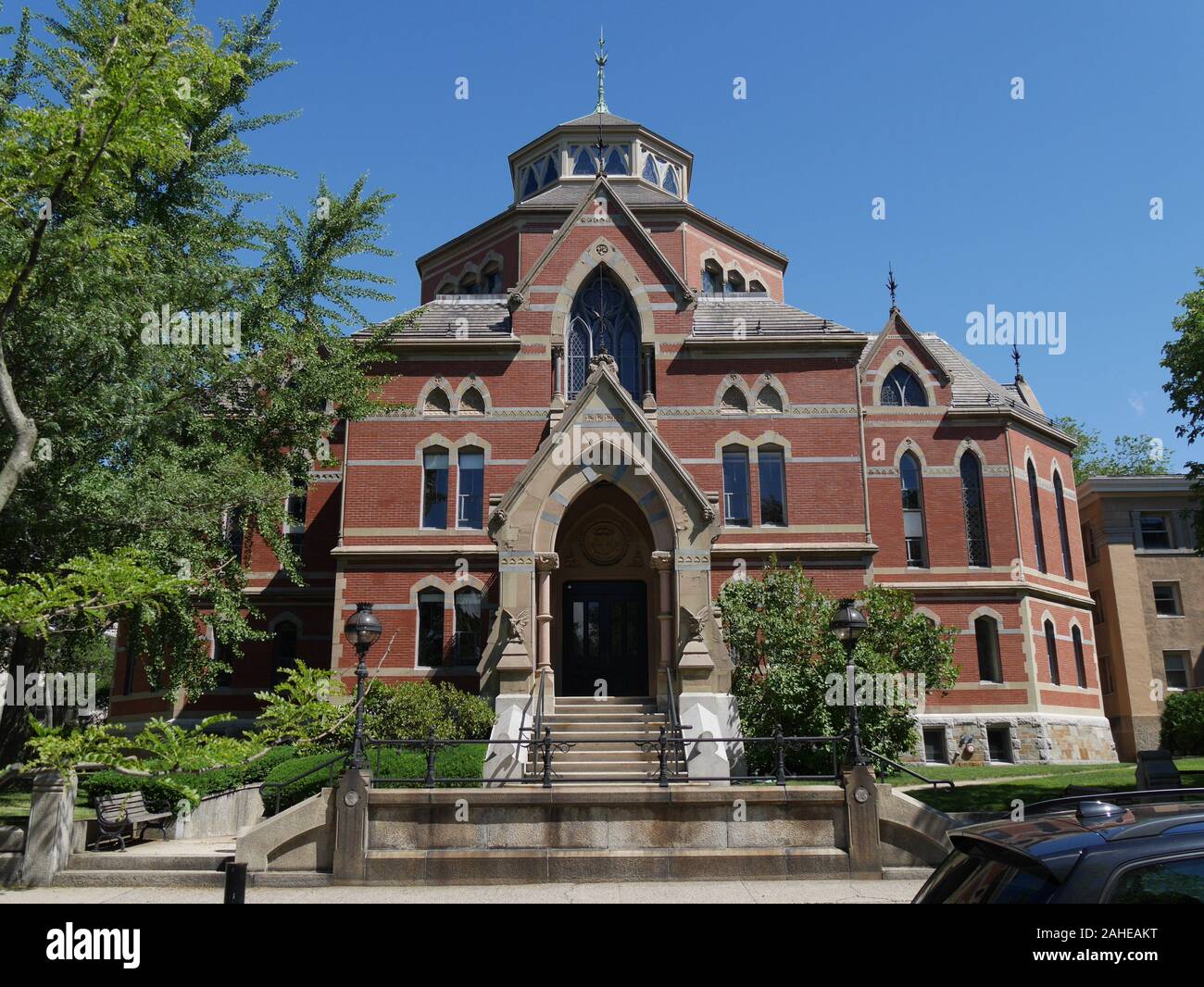 Brown University, Providence, Rhode Island, Robinson Hall Stock Photo ...