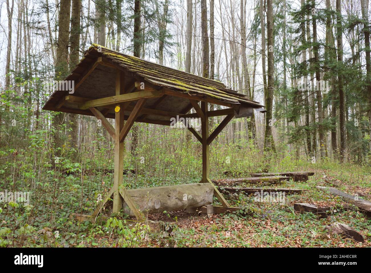 Lean To Shelter High Resolution Stock Photography and Images - Alamy