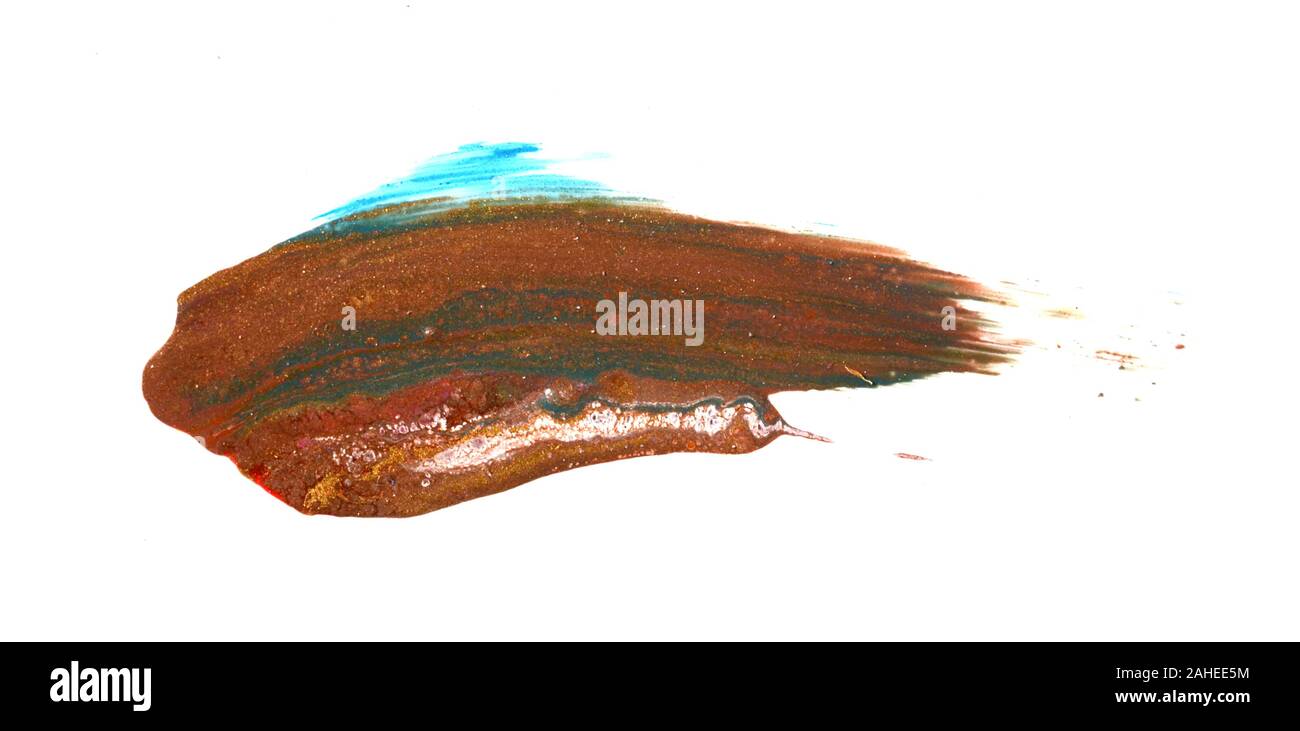 Ink color mix Cut Out Stock Images & Pictures - Alamy