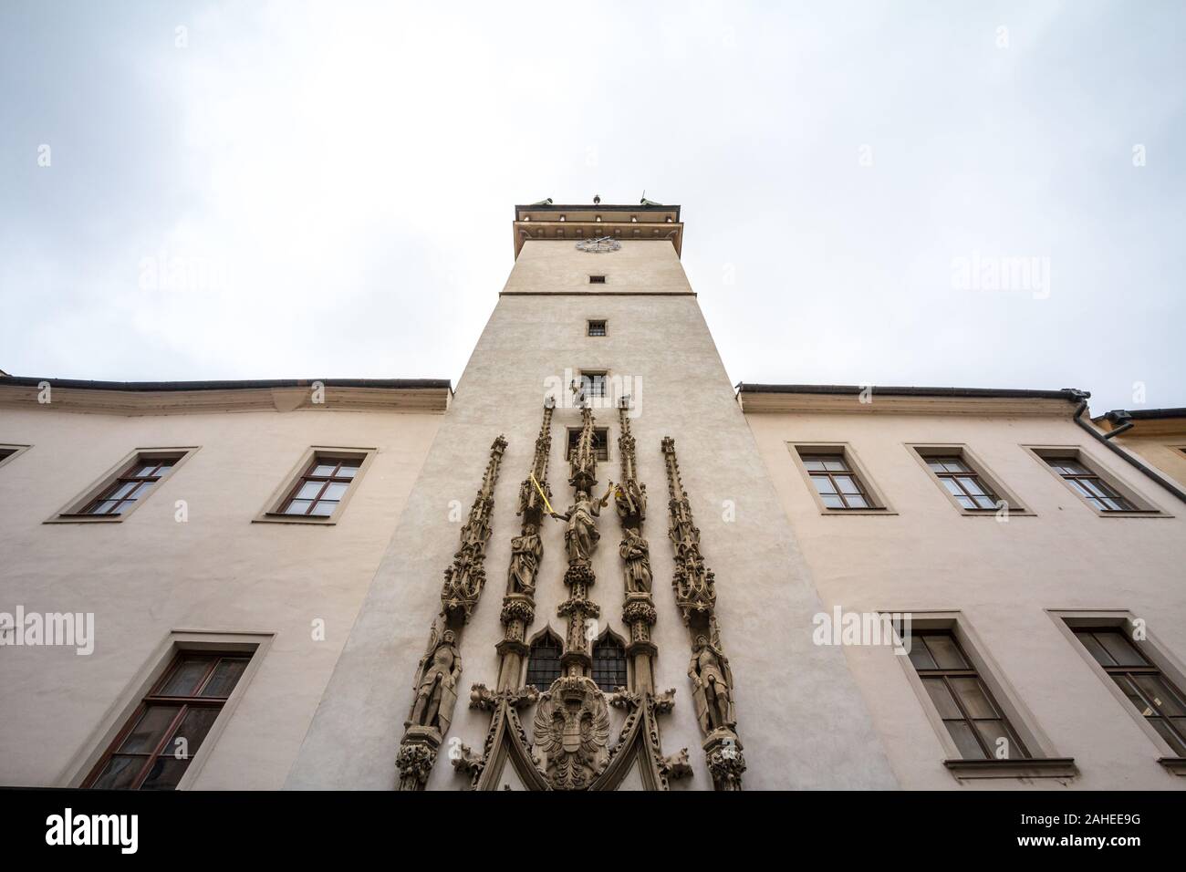 Old Town Hall of Brno, Czech republic, also called Stara Radnice, with ...
