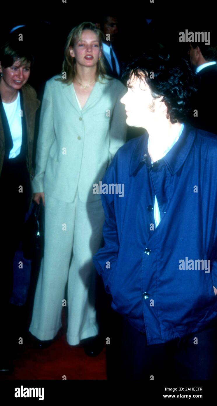 Hollywood, California, USA 1st May 1995 Actress Uma Thurman and actor ...