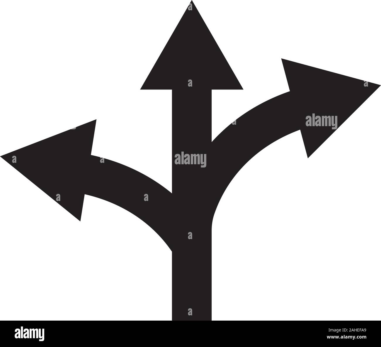 Way direction icon design template vector isolated Stock Vector Image ...