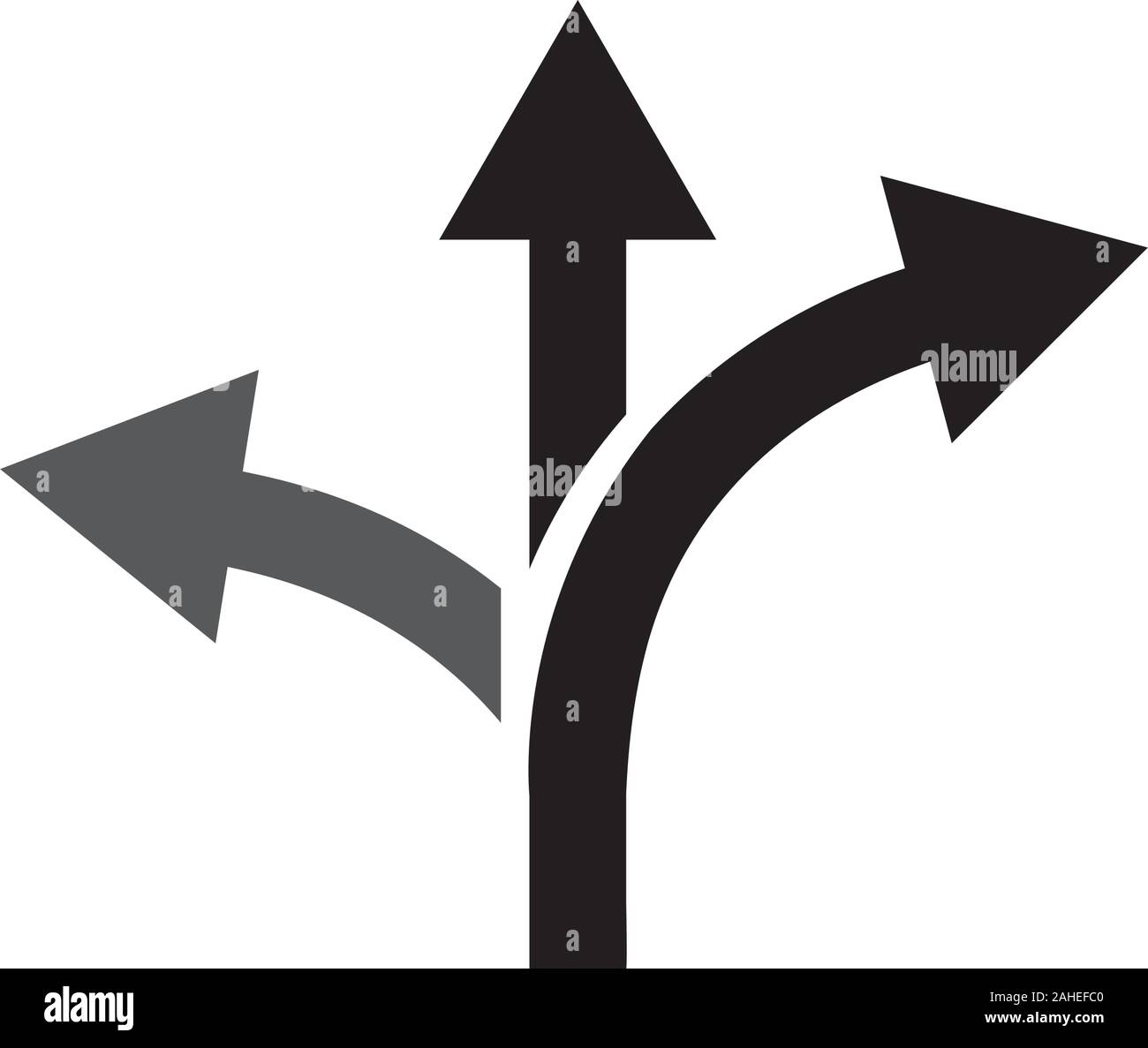 Straight split Stock Vector Images - Alamy