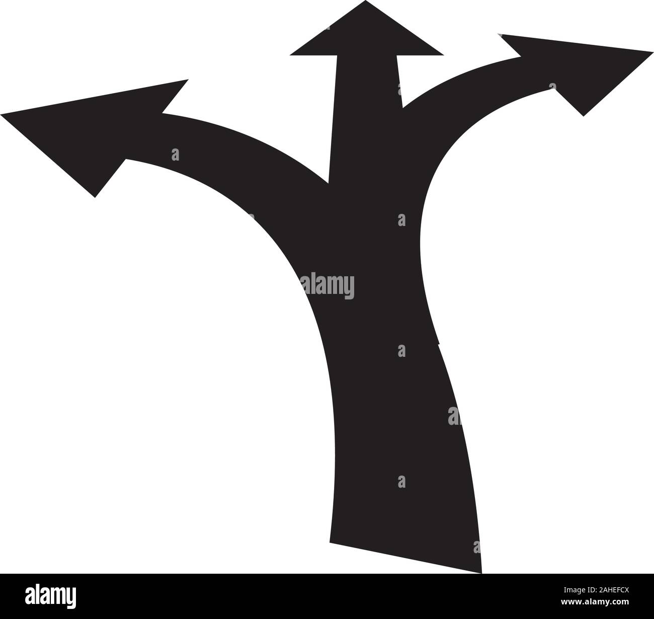 Straight split Stock Vector Images - Alamy