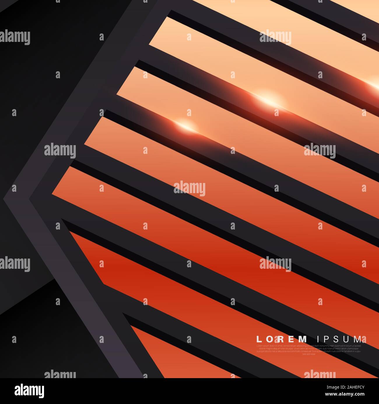 abstract vector background . shape with shadow and light.Vector ...