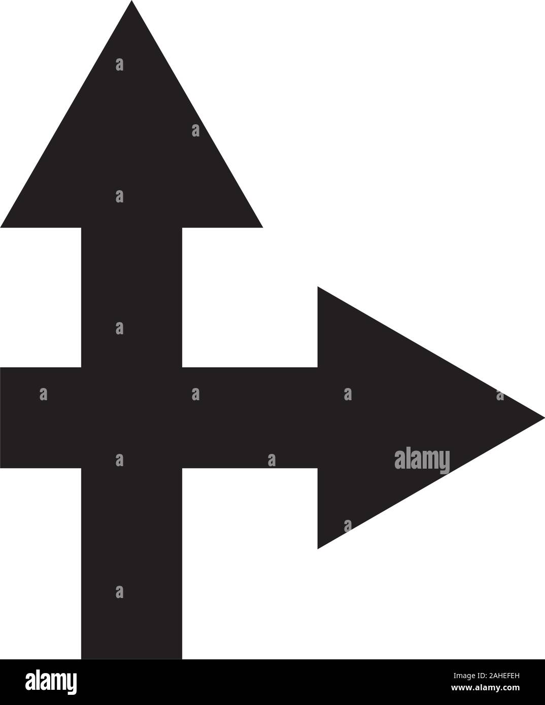 Straight split Stock Vector Images - Alamy