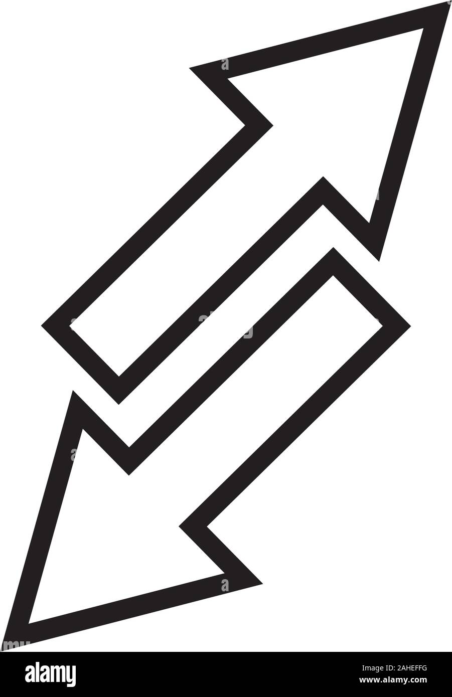 Way direction icon design template vector isolated Stock Vector Image ...