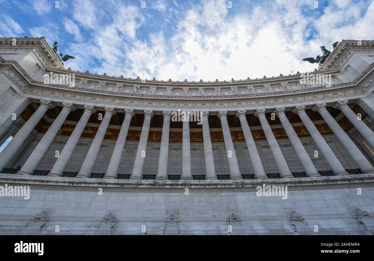 Main architecture of Vittorio Emanuele II Monument (known as the ...