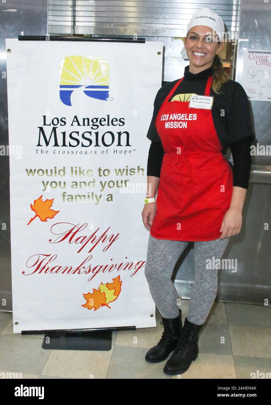 Los Angeles Mission Thanksgiving for the Homeless at the Los Angeles ...